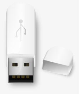 Usb Flash Drive Coloring Page - Line Art , Free Transparent Clipart ...