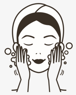 Clean Face Illustration Png , Free Transparent Clipart - ClipartKey
