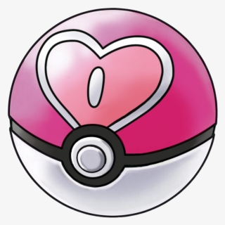 Pokeball Clipart Heart - Pokemon Love Ball Png , Free Transparent ...