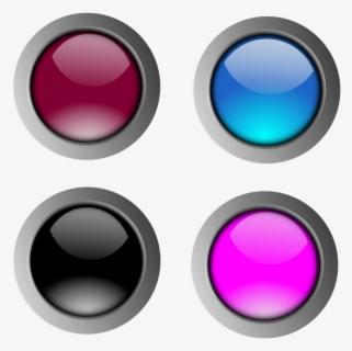 Glossy Buttons , Free Transparent Clipart - ClipartKey