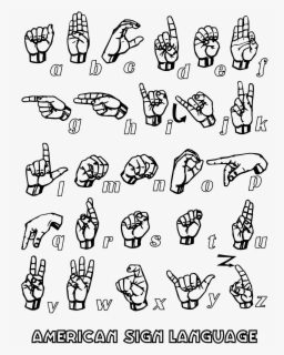 Free Sign Language Clip Art with No Background - ClipartKey