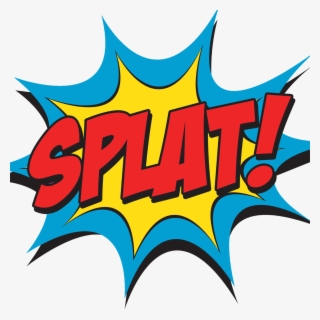 Splat Tim Png Clip Black And White Stock - Transparent Splat Tim , Free ...