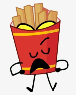 Battle For Dream Island Wiki - Bfdi Puffball X Fries , Free Transparent ...
