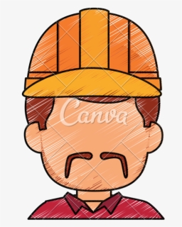 Faceless Construction Worker - Cartoon , Free Transparent Clipart ...