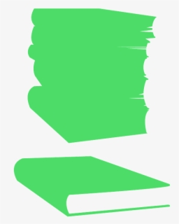 Clipart Books Green - Books Transparent Background , Free Transparent ...