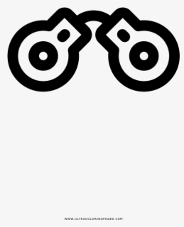 Handcuffs Coloring Page - Colouring Pic Of Handcuff , Free Transparent ...