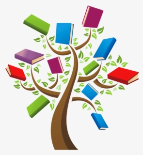 Download Book Tree Clip Art - ClipartKey