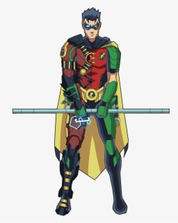 Robin Armor - Dc Comics Robin Png , Free Transparent Clipart - ClipartKey