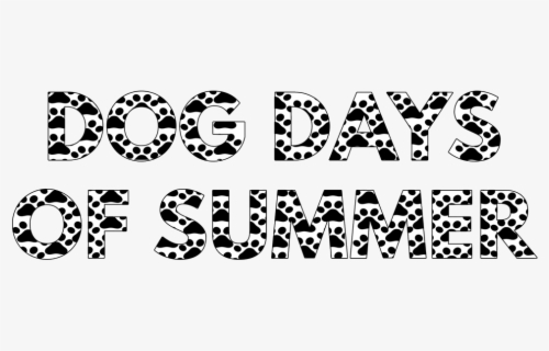 August Dog Days Of Summer Clip Art , Free Transparent Clipart - ClipartKey