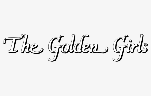 Golden Girls Title , Free Transparent Clipart - ClipartKey