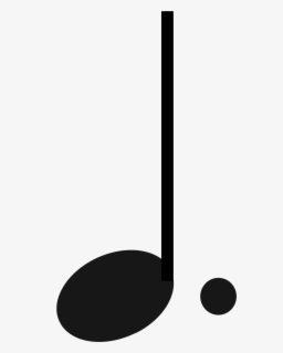 Dotted Quarter Note Png , Free Transparent Clipart - ClipartKey