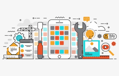 Mobile App Clipart , Png Download - Mobile App Development , Free ...