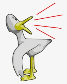 Quack - Duck Drawing Transparent , Free Transparent Clipart - ClipartKey