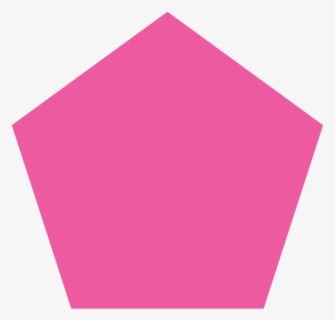 Free Download Geometric Shape Clipart Pentagon Line - Pink Pentagon Png ...
