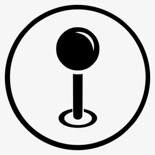 Pin Clipart Long Object - Place Object Icon , Free Transparent Clipart ...