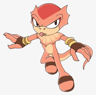 Parody Oc - Frilled Neck Lizard Oc , Free Transparent Clipart - ClipartKey