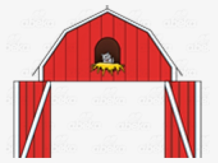 Transparent Open Doors Clipart - Cartoon Barn With Open Doors , Free ...