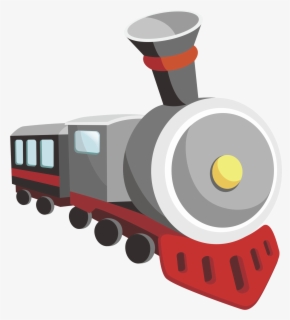Download Train Clipart Gray - Train Transparent Background Cartoon ...