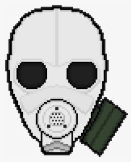 Transparent Gas Masks Clipart - Gas Mask Pixel Art , Free Transparent ...