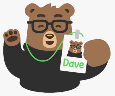 Dave Com Bear , Free Transparent Clipart - ClipartKey