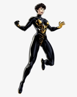 Wasp Marvel Logo Png , Free Transparent Clipart - ClipartKey