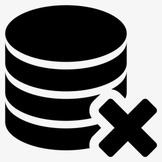 Database Vector - Database Delete Icon , Free Transparent Clipart ...