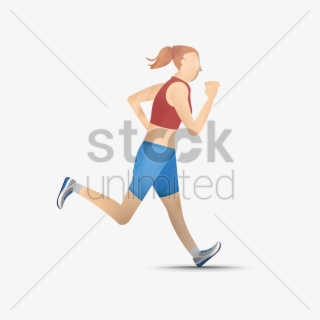 Transparent Jog Clipart - Cartoon Girl Running Clipart , Free ...