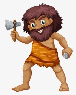 Pr Hist Ria E - Cartoon Ancient People , Free Transparent Clipart - ClipartKey