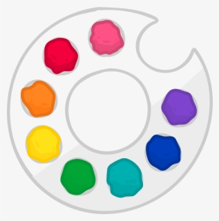 Creative Clipart Paint Palette - Object Lockdown Paint Palette , Free ...