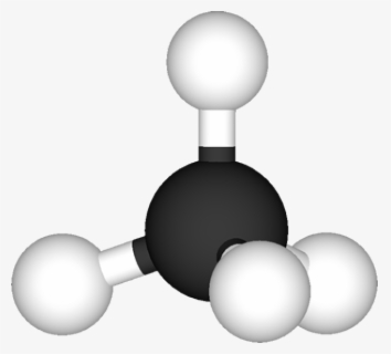Methane Molecule Structure - Ch4 Ball And Stick Model , Free ...