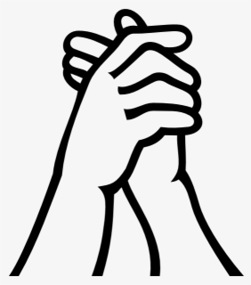 Handprint Clipart Hi - High Five Drawing , Free Transparent Clipart ...