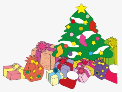 Christmas Tree Watermark - Animated Christmas Tree With Gifts , Free ...
