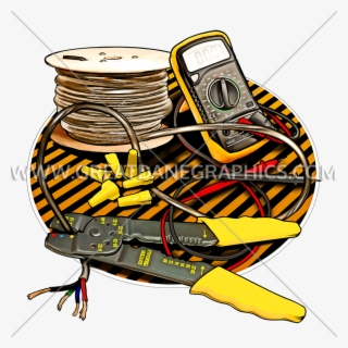Electrical Clipart Lineman - Electrician Cartoon Tools , Free ...