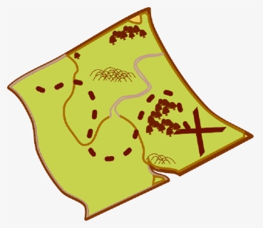 Transparent Map Compass Png - Cartoon Treasure Map Png , Free ...