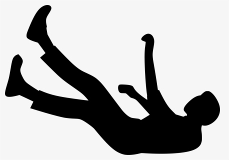 Man Falling Transparent Background Clipart , Png Download - Falling Man ...