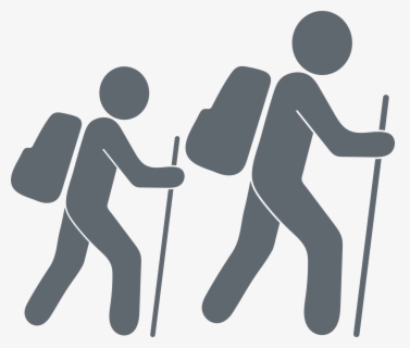 Computer Icons Backpacking Hiking - Hiker Emoji , Free Transparent ...