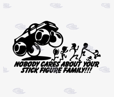 Truck Run Over Stick Figure Family, Nobody Cares About - Stick Figure ...