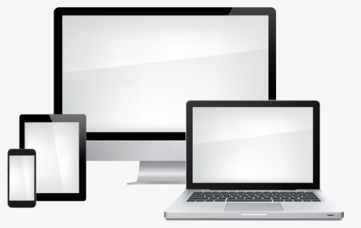 Computer Pc Clipart Animated - Tab Laptop Phone Png , Free Transparent ...