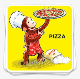 Transparent Cartoon Pizza Png - Curious George Books , Free Transparent ...