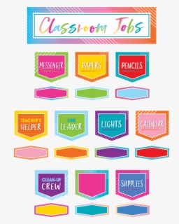 Classroom Job Bulletin Board Sets , Free Transparent Clipart - ClipartKey