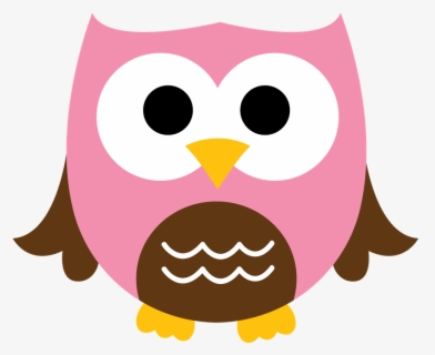 Pink - And - Brown - Owl - Clipart - Owl Clip Art , Free Transparent ...