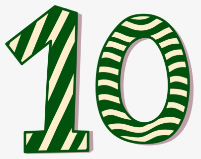 Free Number 10 Clip Art with No Background - ClipartKey