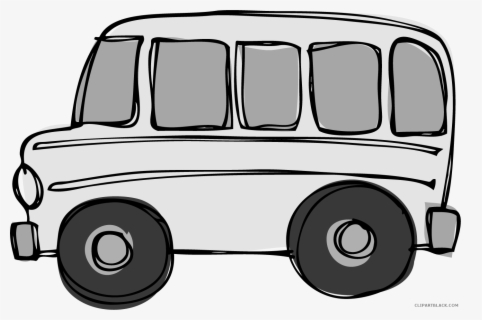 Grey Bus Clipartblack Com Free Black White - Bus Clip Art , Free ...