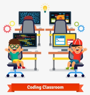 Coding Kid Cartoon , Free Transparent Clipart - ClipartKey