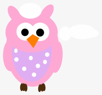 Pink Owl Clipart Baby , Free Transparent Clipart - ClipartKey