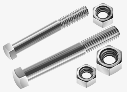 Bolts Png - Download - Screw Vector , Free Transparent Clipart - ClipartKey