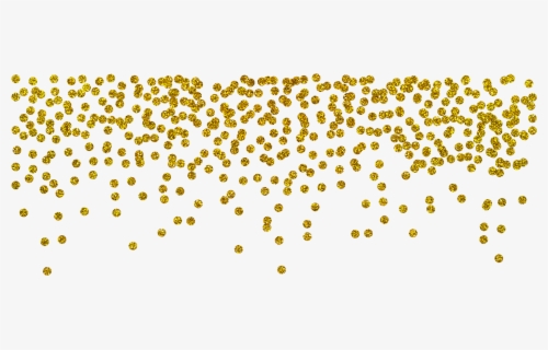 Gold Confetti Border Clip Art , Free Transparent Clipart - ClipartKey