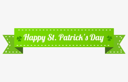Happy St Patrick"s Day Banner Png Clip Art Image - St Patrick's Day ...