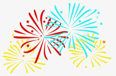 Fireworks Clipart Yellow - Fireworks Clip Art , Free Transparent ...