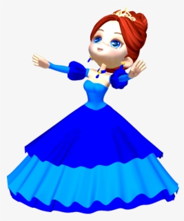 Transparent Princess Clipart Png - Cute Cartoon Princess Hd , Free ...